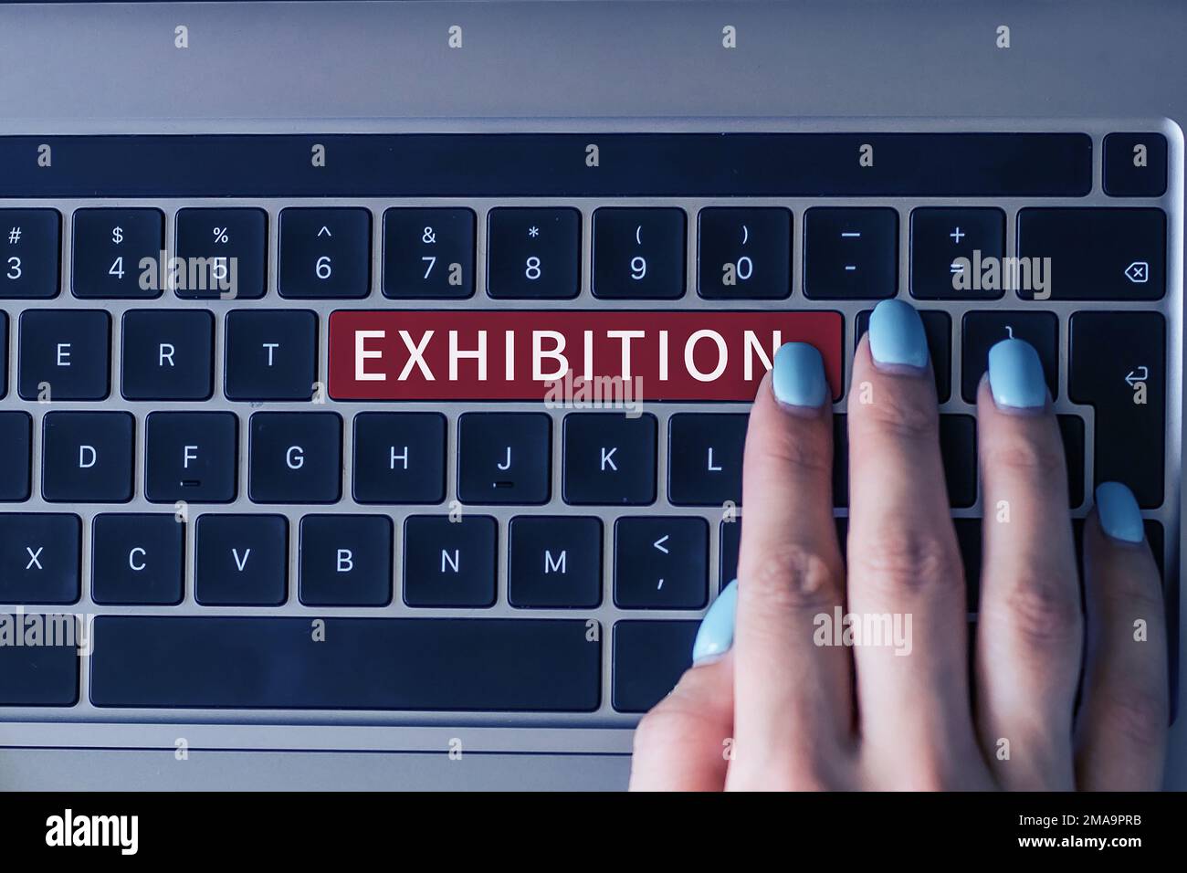 Text sign showing Exhibition. Business concept and act of exposing ...