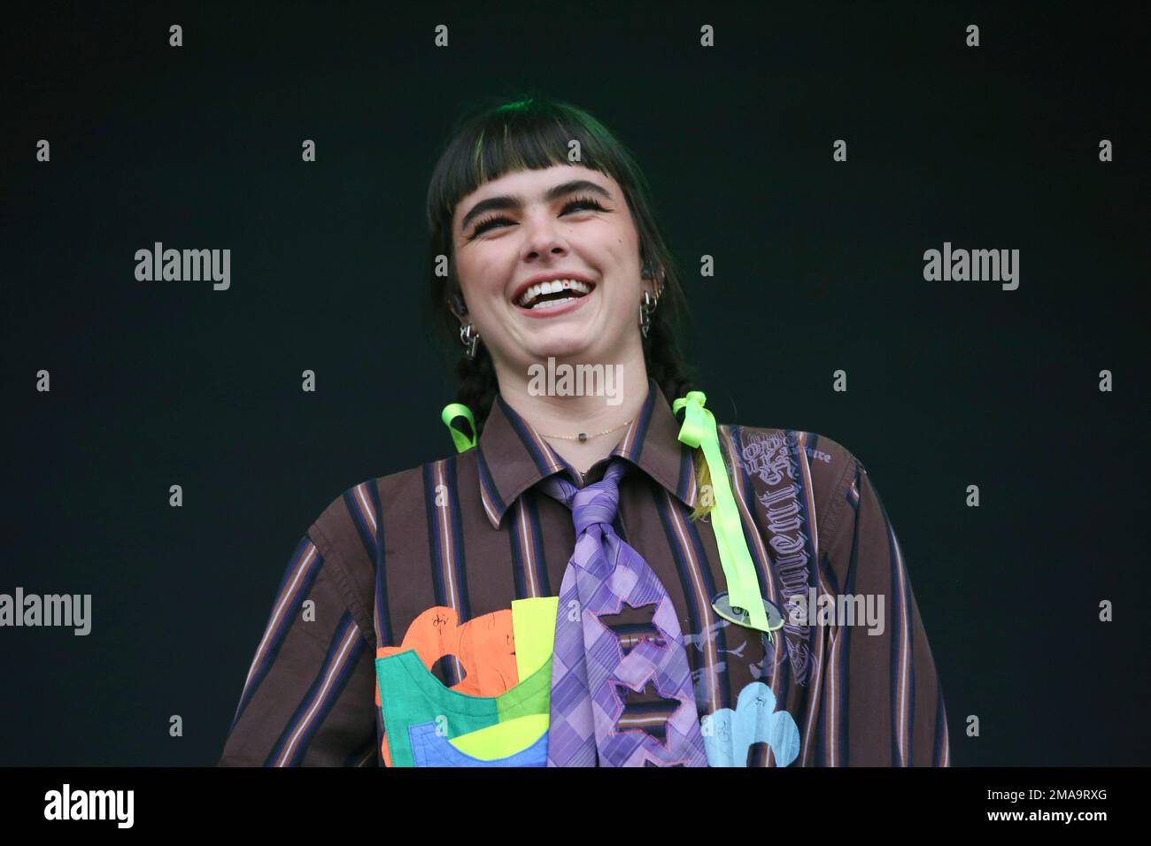 Benee performs on day one of the Austin City Limits Music Festival's ...