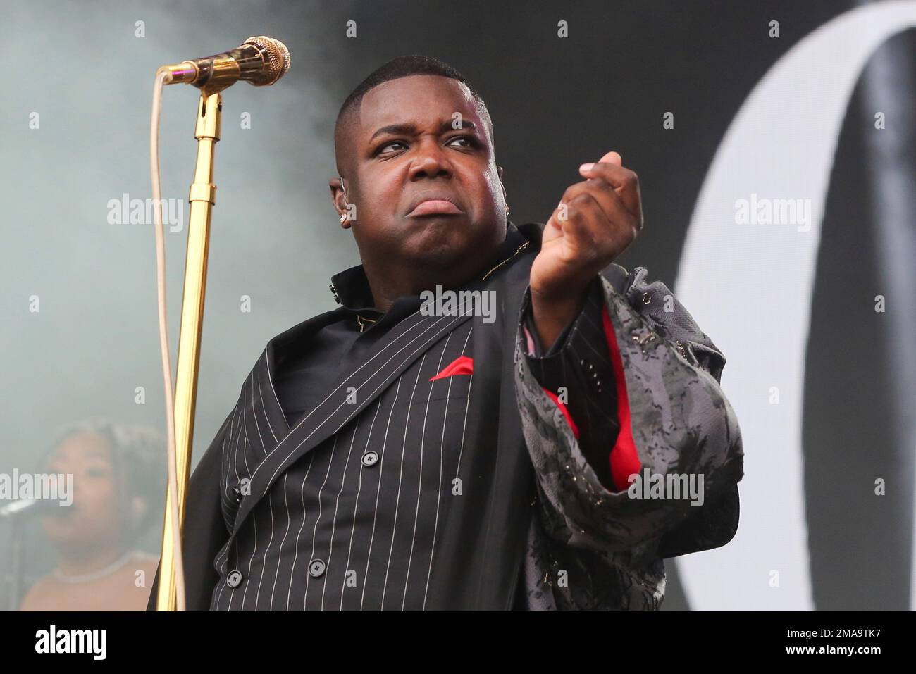 Gabriels' Jacob Lusk performs on day one of the Austin City Limits ...