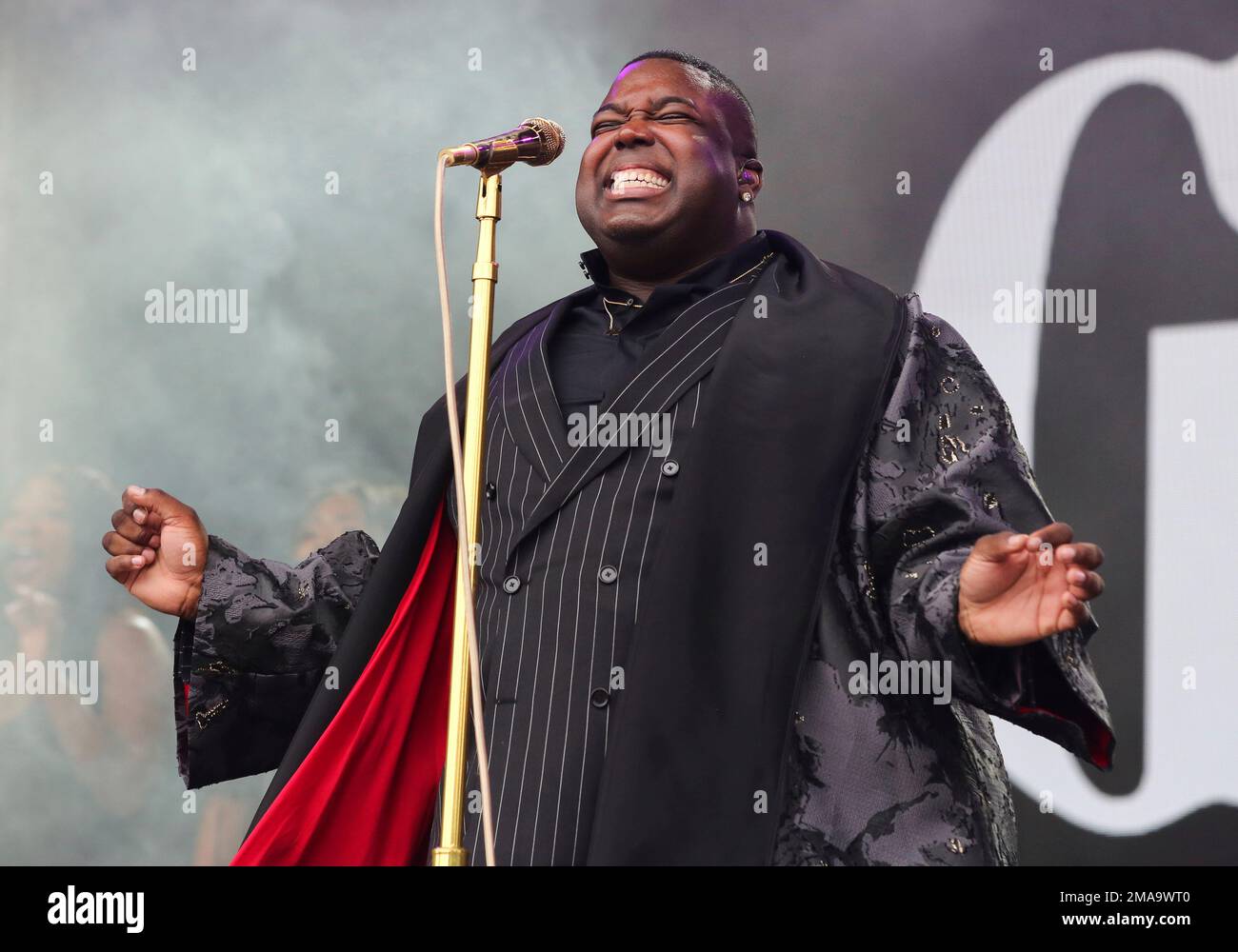 Gabriels' Jacob Lusk performs on Day 1 of the Austin City Limits Music ...