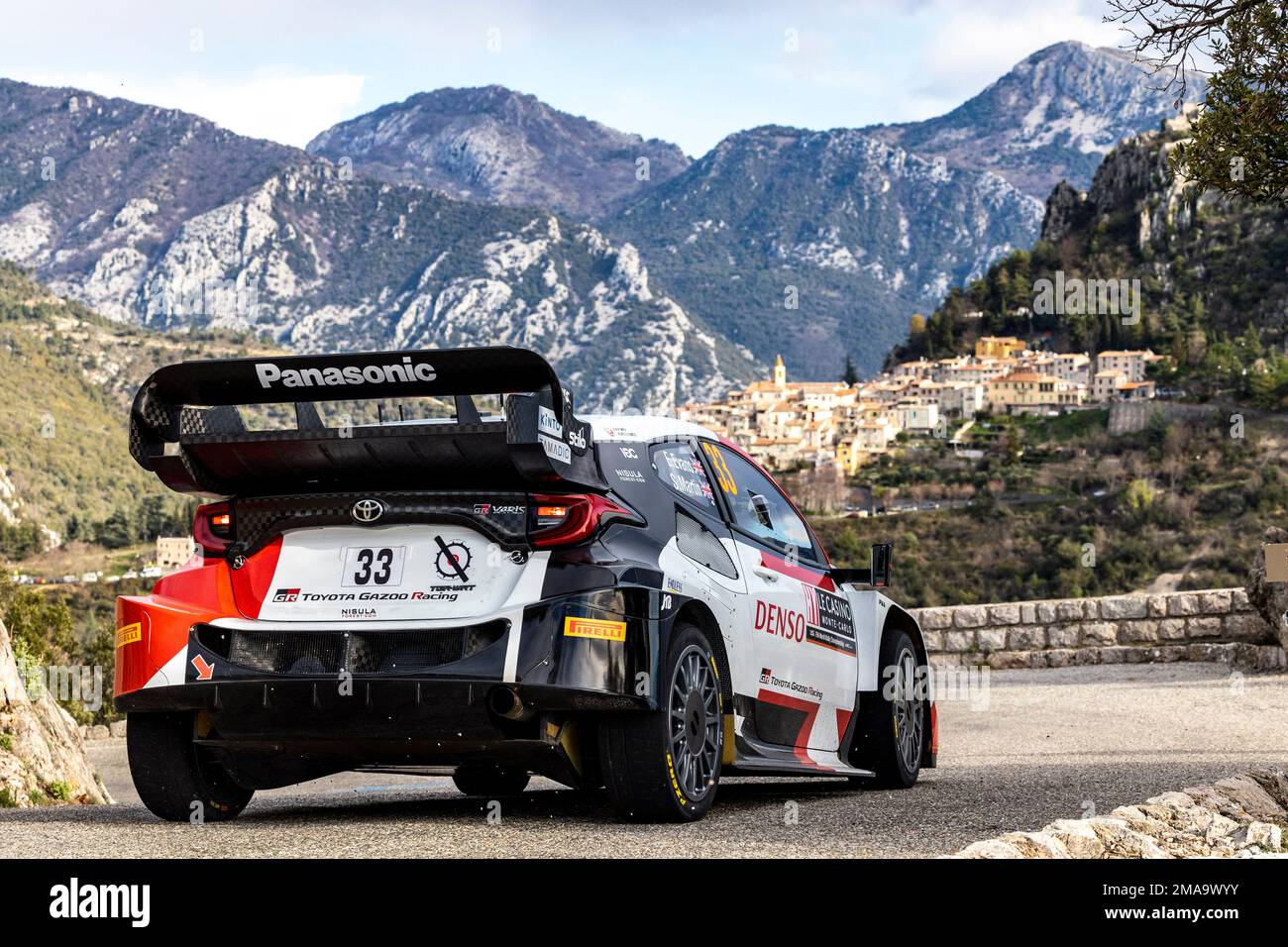 Monte Carlo, Monaco. 19th Jan, 2023. 33 Elfyn EVANS (GBR), Scott MARTIN (GBR), TOYOTA GAZOO ...