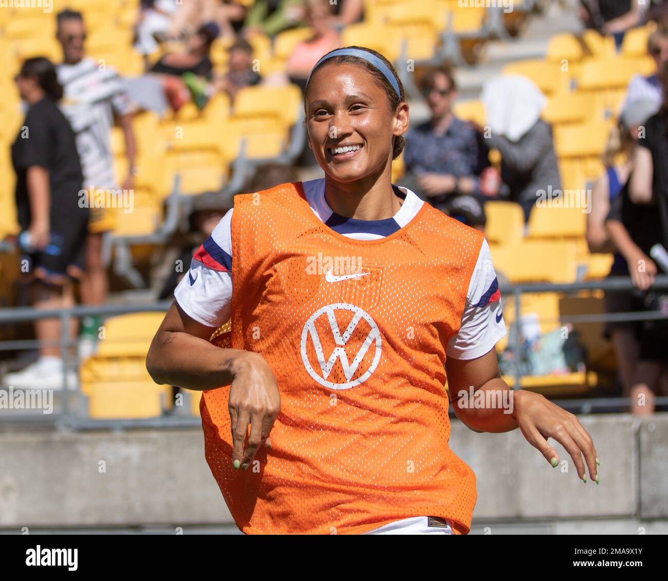 Wellington, New Zealand, January 19th 2023: All smiles with Trinity ...
