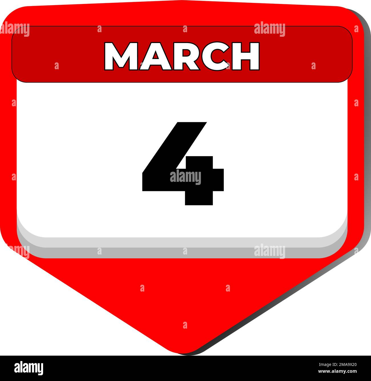 Number 4 Cut Out Stock Images & Pictures - Alamy