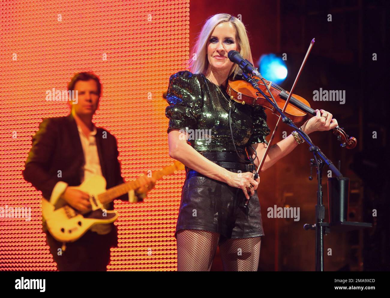 The Chicks' Martie Maguire performs on Day 1 of the Austin City Limits ...