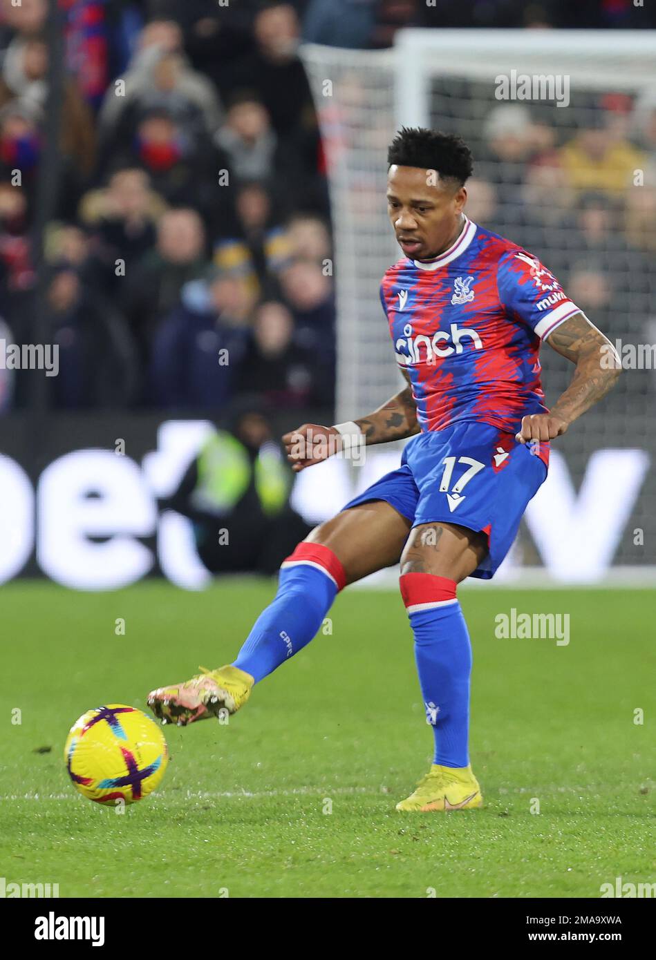 London ENGLAND - January 18: Crystal Palace's Nathaniel Clyne during ...