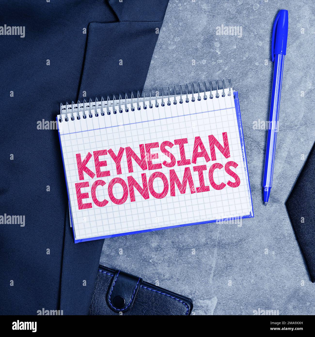 Text sign showing Keynesian Economics. Word Written on monetary and ...