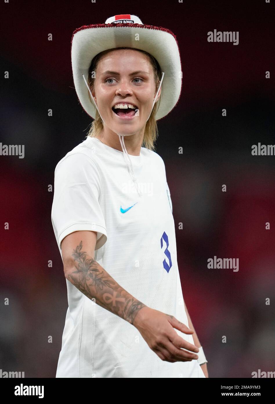 Englands Rachel Daly Reacts After The Womens Friendly Soccer Match Between England And The Us