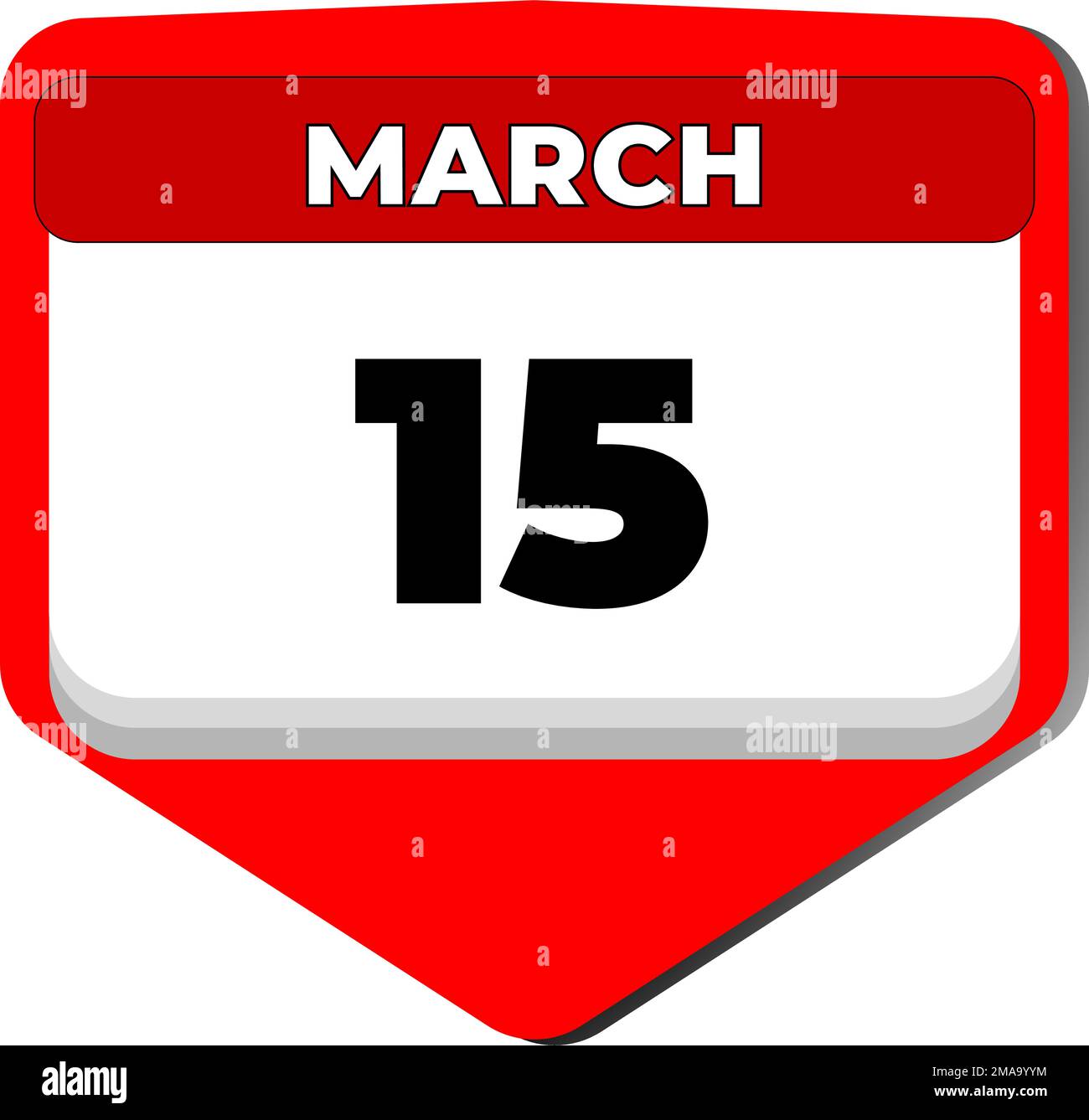 15 march Stock Vector Images - Alamy
