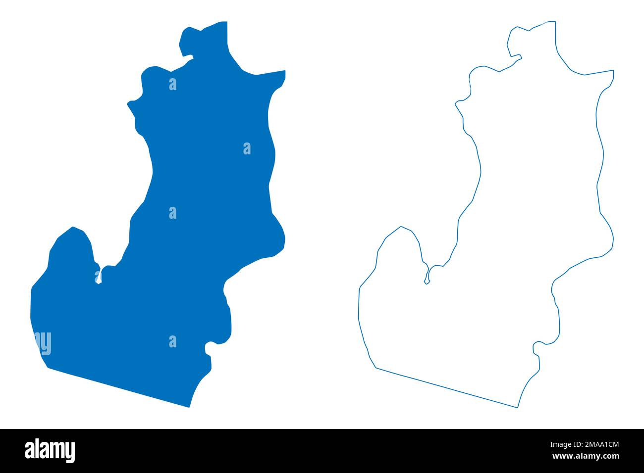 Lake Meinong (Taiwan, Republic of China, ROC) map vector illustration ...