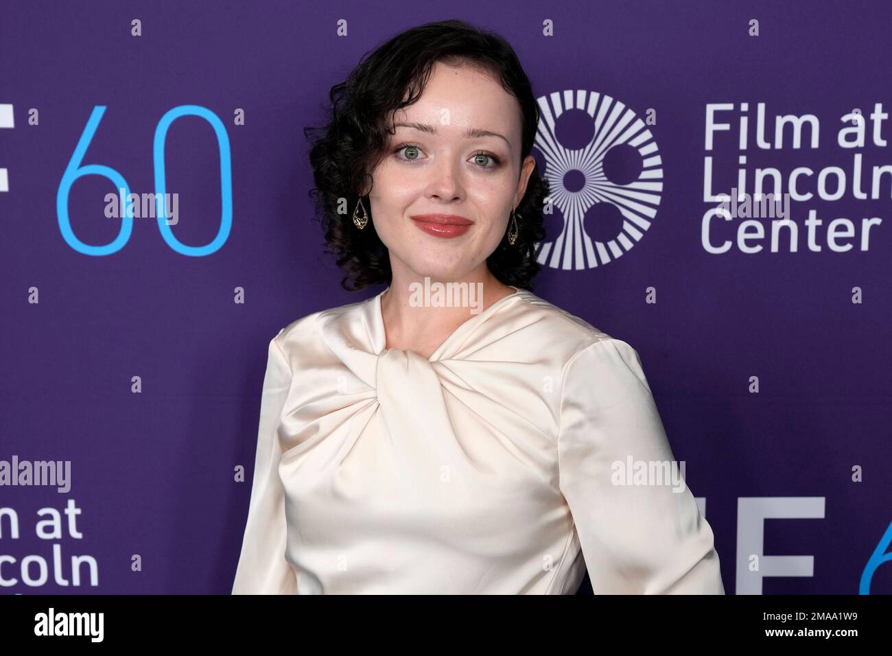 Anna Cobb attends the "Bones and All" premiere during the 60th New York ...
