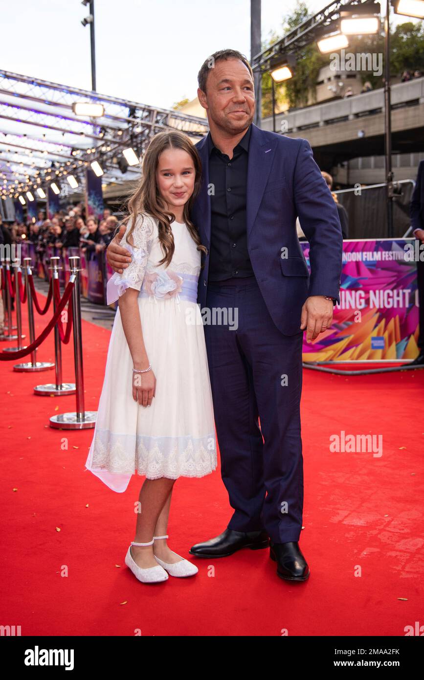 Stephen Graham and Alisha Weir pose for photographers upon arrival for ...