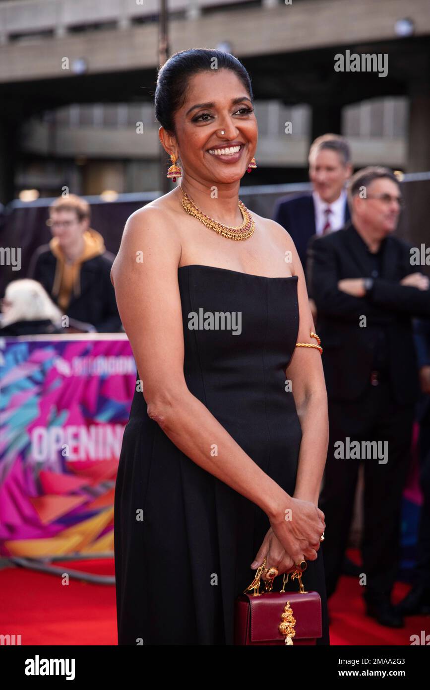 Shidhu Vee poses for photographers upon arrival for the premiere of the ...
