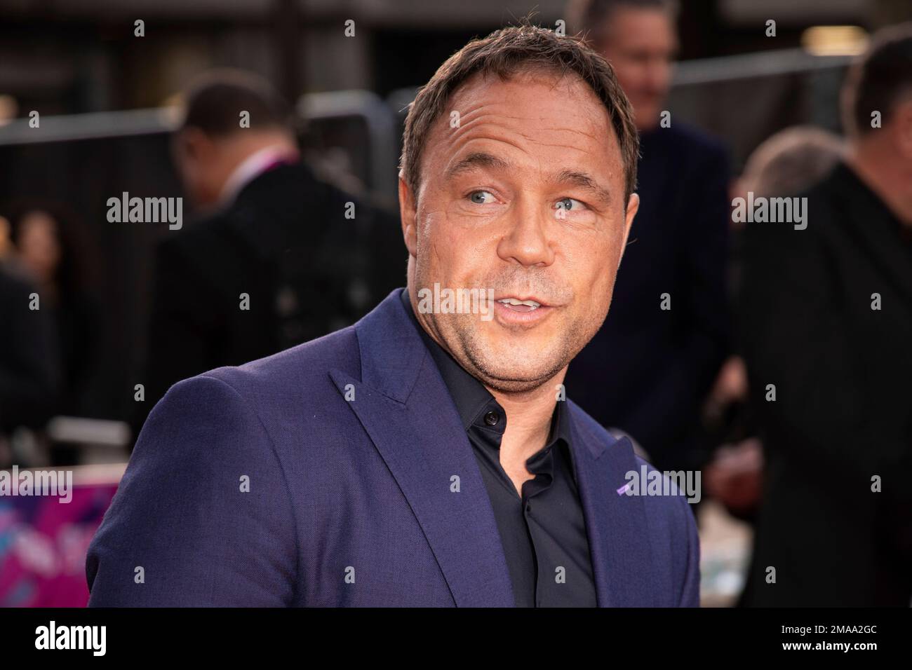 Stephen Graham poses for photographers upon arrival for the premiere of ...