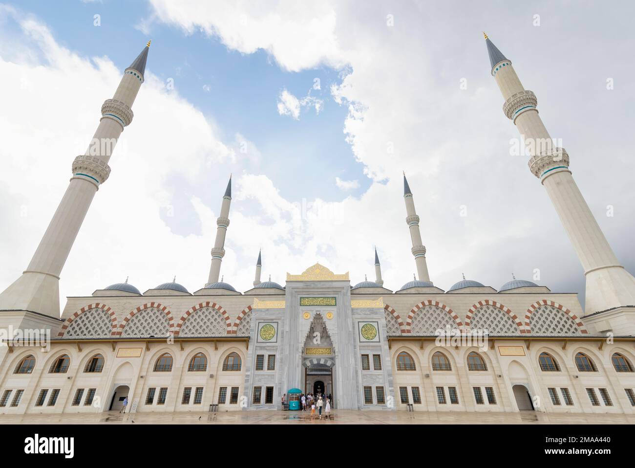 Istanbul, Turkey - September 1, 2022: Low angle shot of Grand Camlia ...