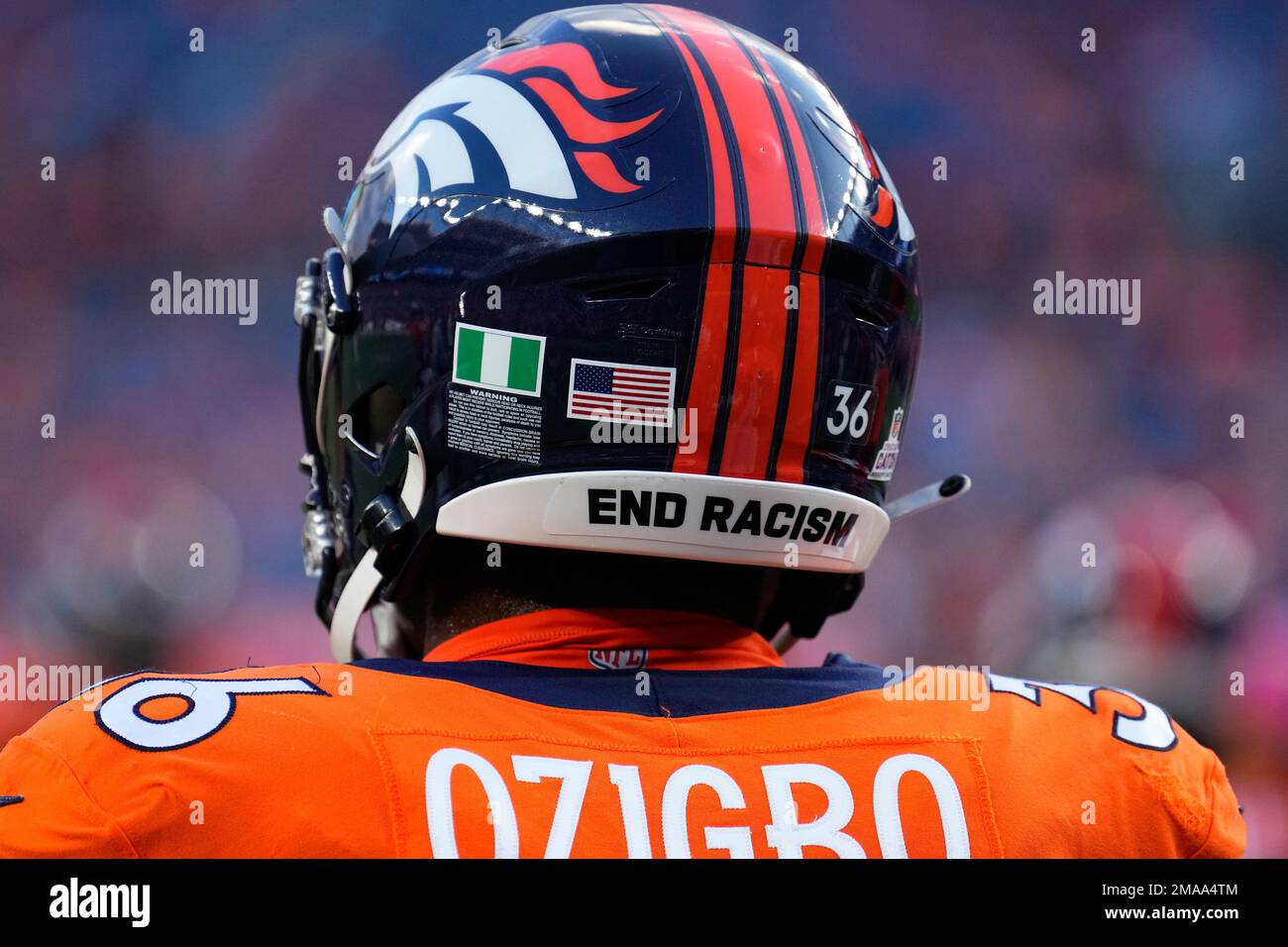 2022 Broncos Helmet Logo