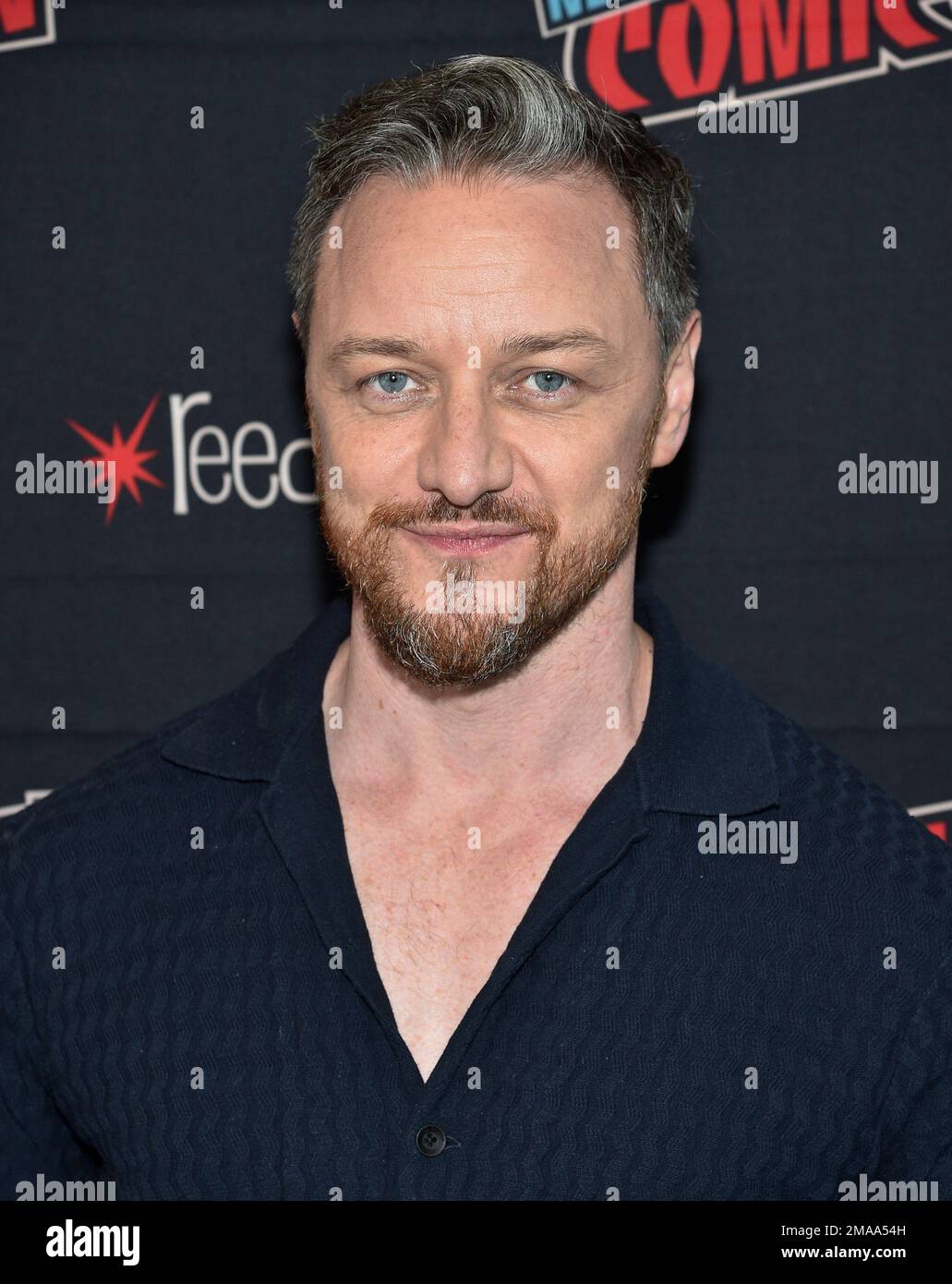Actor James McAvoy attends New York Comic Con "His Dark Materials ...
