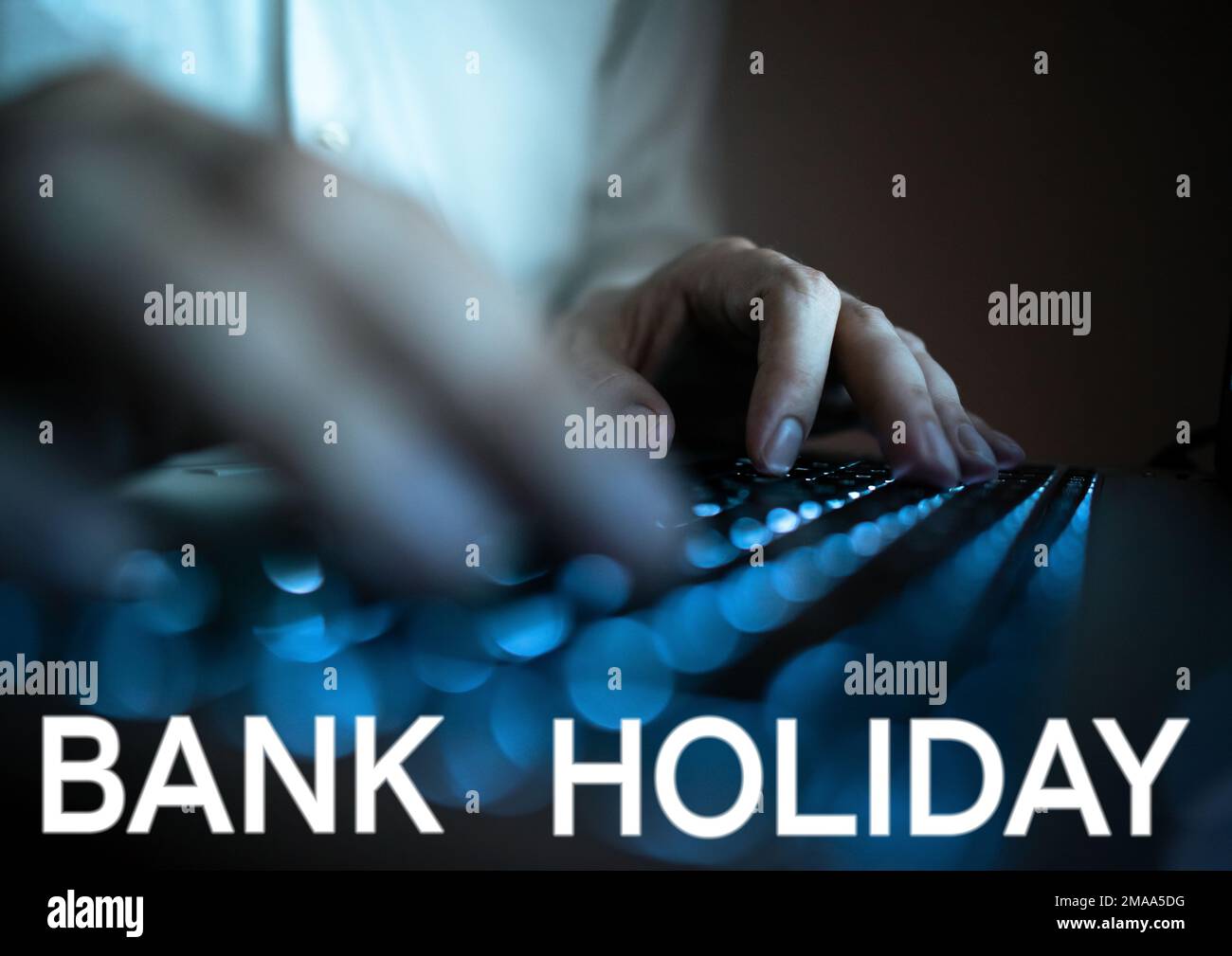 Conceptual display Bank Holiday. Business concept A day on which banks ...