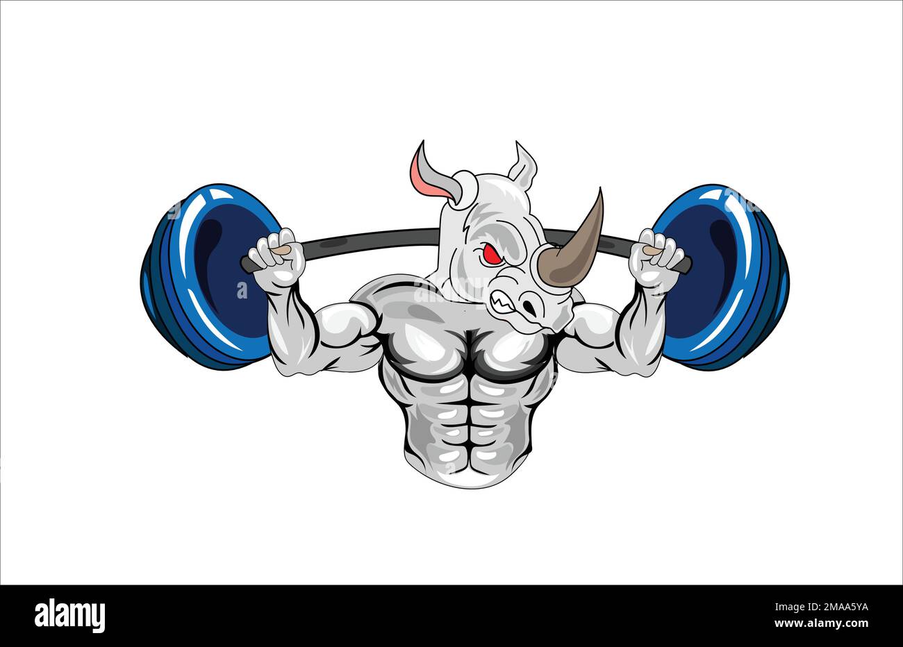 Bodybuilding cartoon hi-res stock photography and images - Alamy