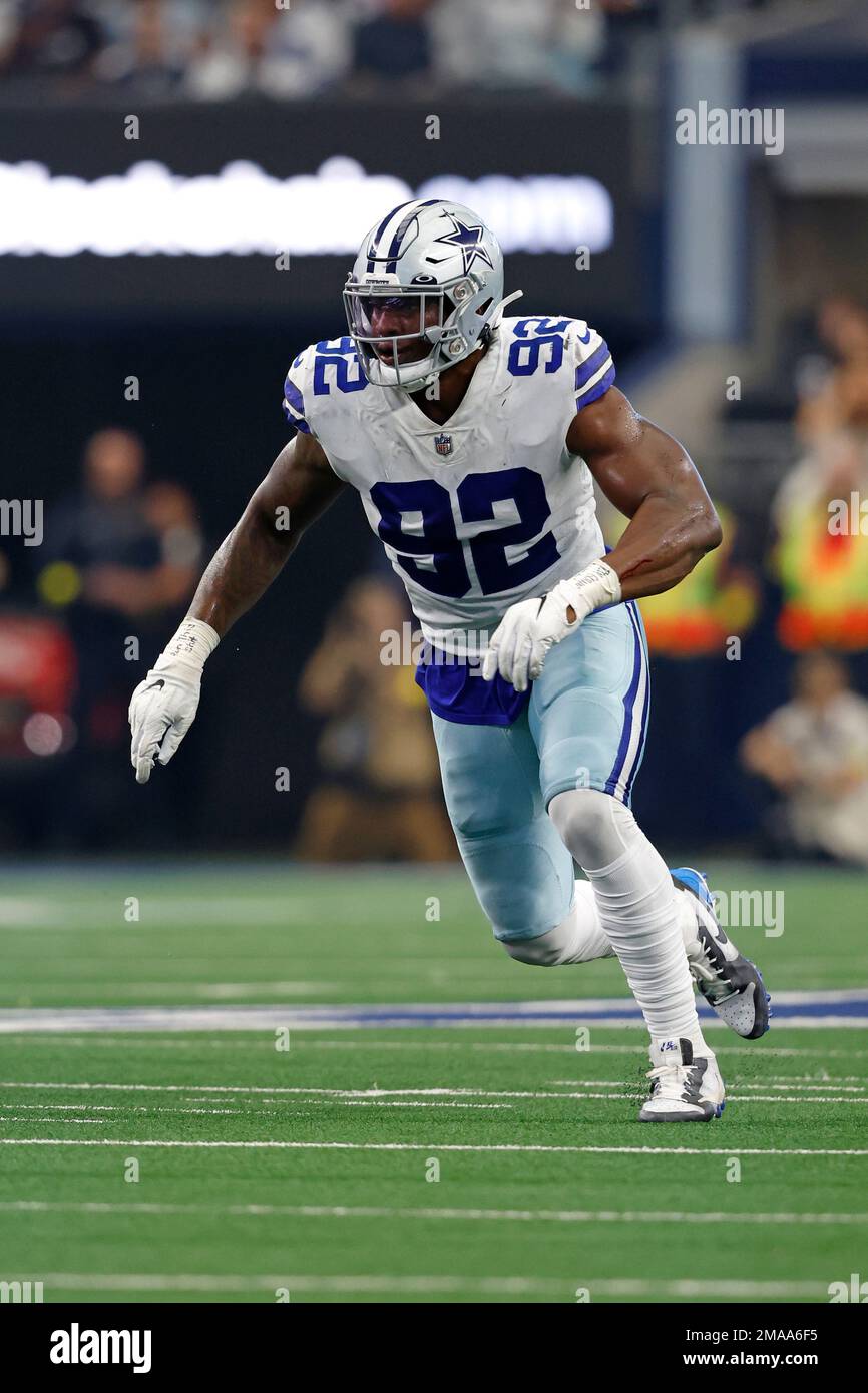 Dallas Cowboys defensive end Dorance Armstrong (92) in action during an ...