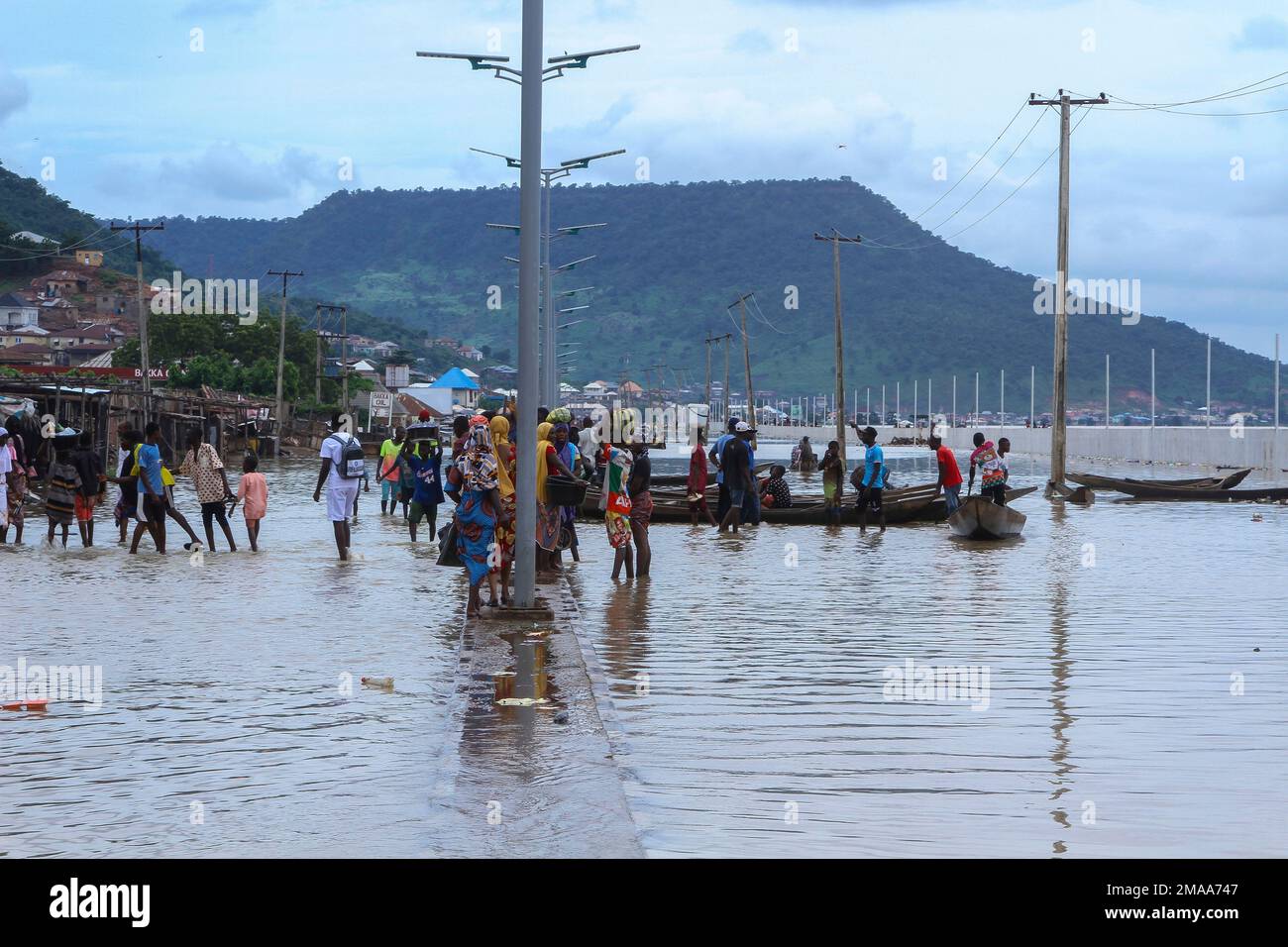 People stranded due to floods following several days of downpours In ...