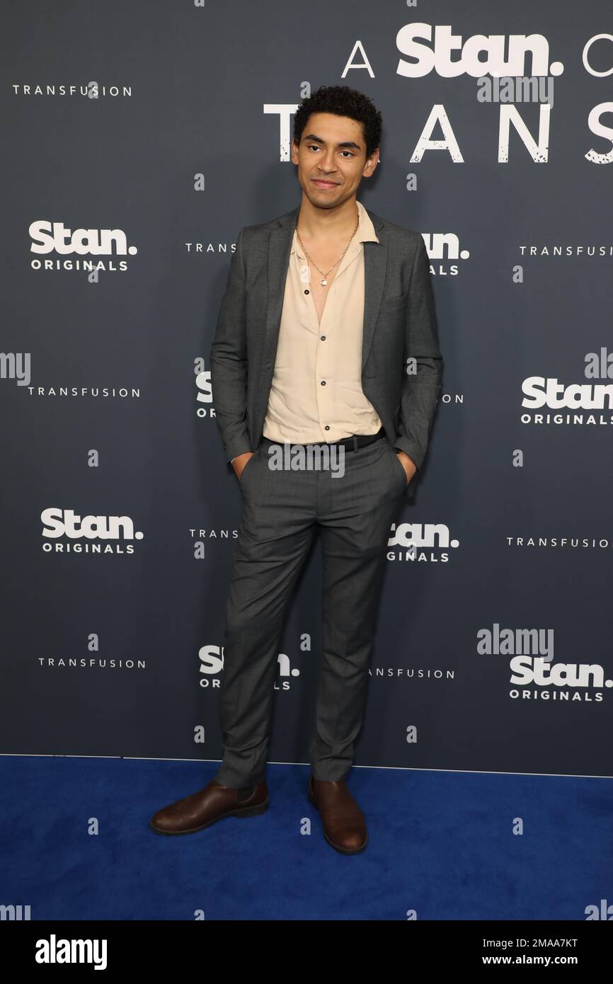 Sydney, Australia. 19th January 2023. Darius Williams arrives on the ...