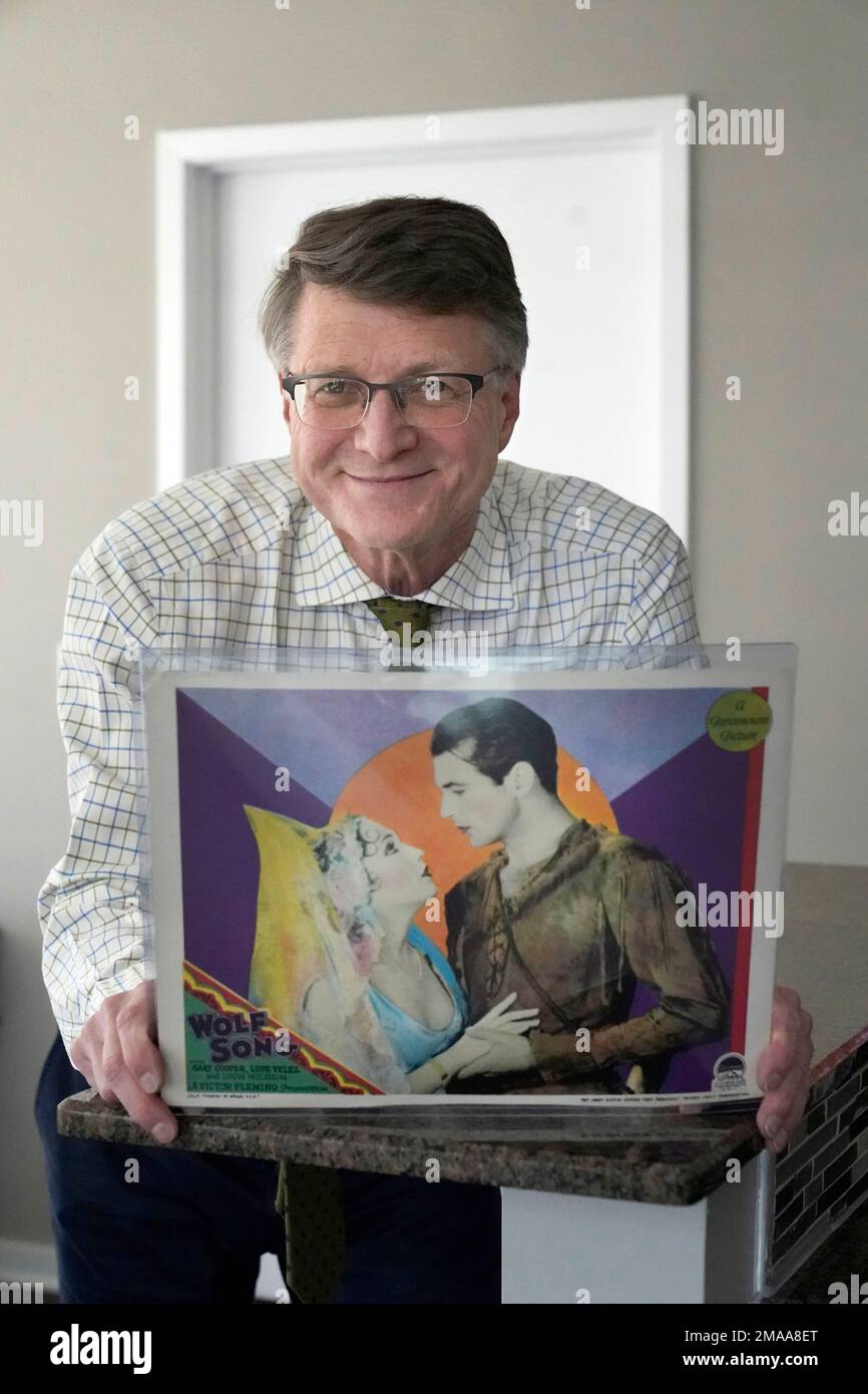 Dwight Cleveland, a major collector of movie posters and lobby cards ...