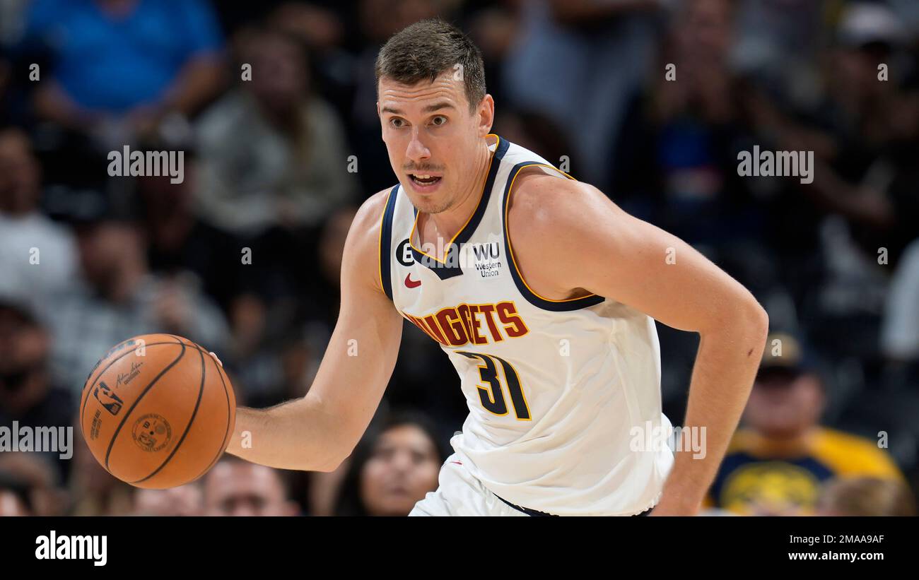 Denver Nuggets forward Vlatko Cancar (31) in the second half of an NBA ...