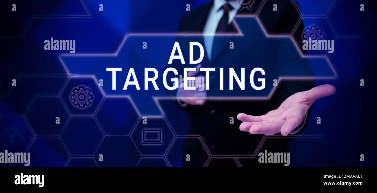Conceptual display Ad Targeting. Business overview target the most ...