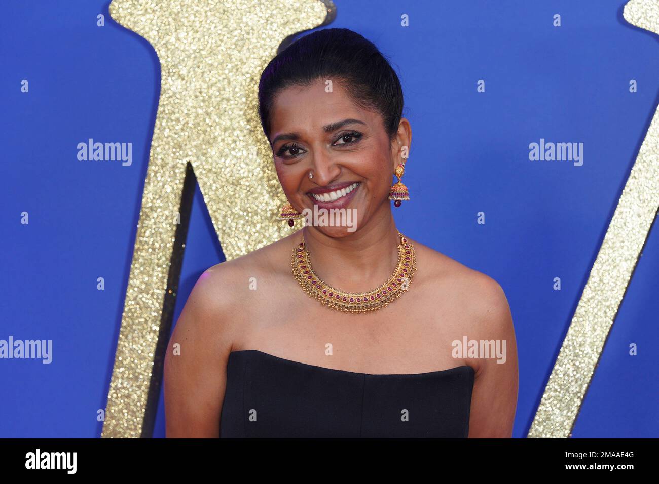 Sindhu Vee poses for photographers upon arrival for the premiere of the ...
