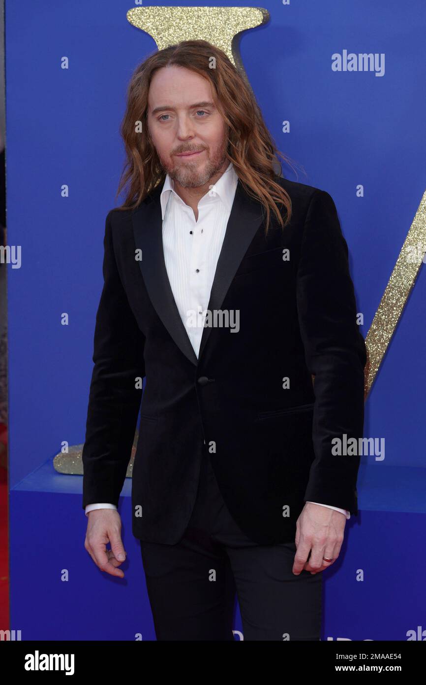 Tim Minchin poses for photographers upon arrival for the premiere of ...