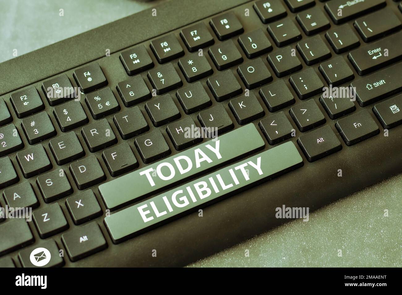 Hand writing sign Eligibility. Word Written on State of having the ...