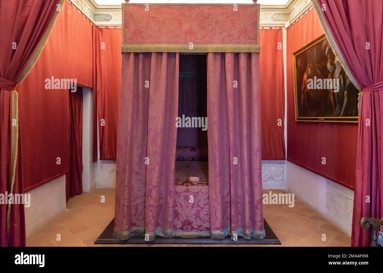 The inside of the Palace of Venaria (Italian: Reggia di Venaria Reale ...