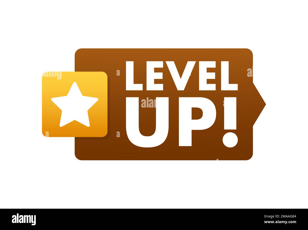 Game icon bonus. level up icon, new level logo. Vector illustration ...