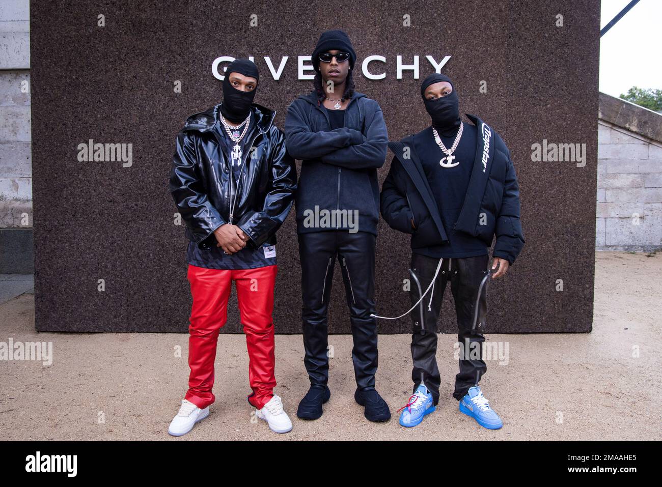 Abubakar Baker Shariff-Farr , a.k.a. Bakar poses for photographers upon ...