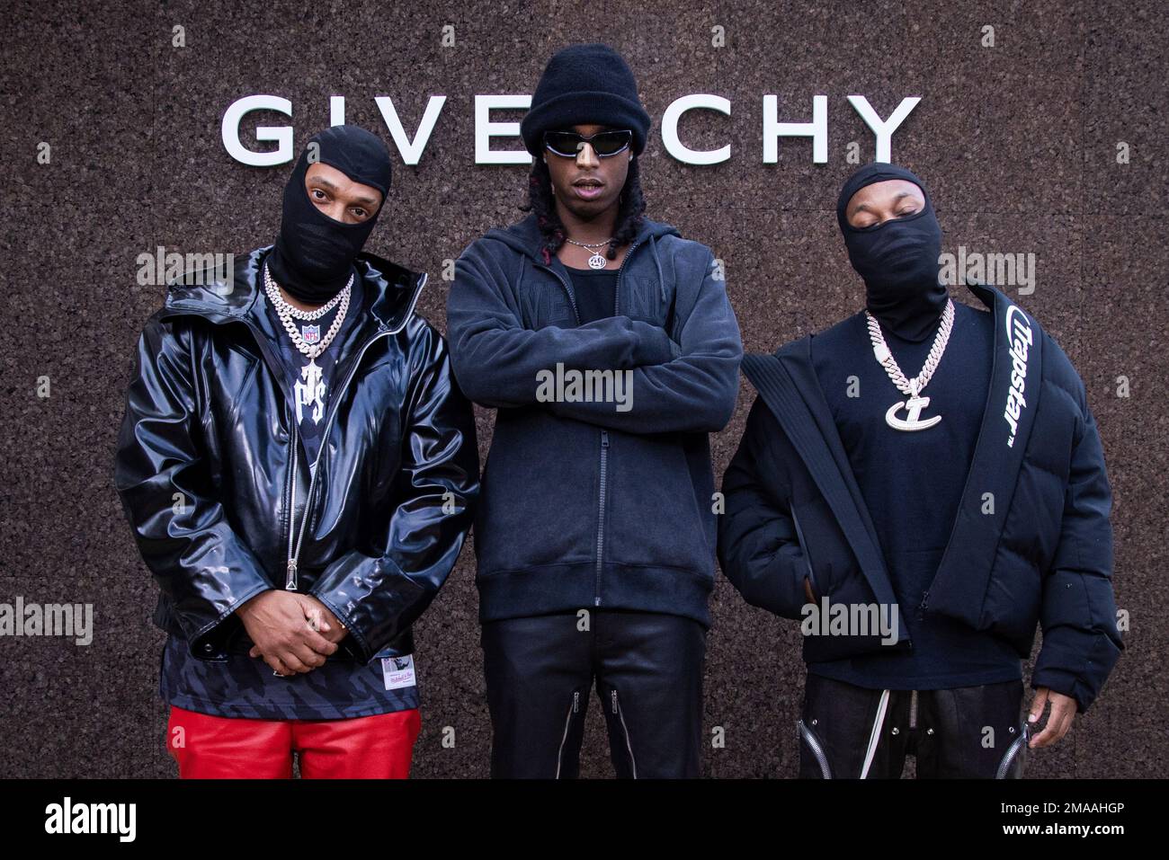 Abubakar Baker Shariff-Farr , a.k.a. Bakar poses for photographers upon ...