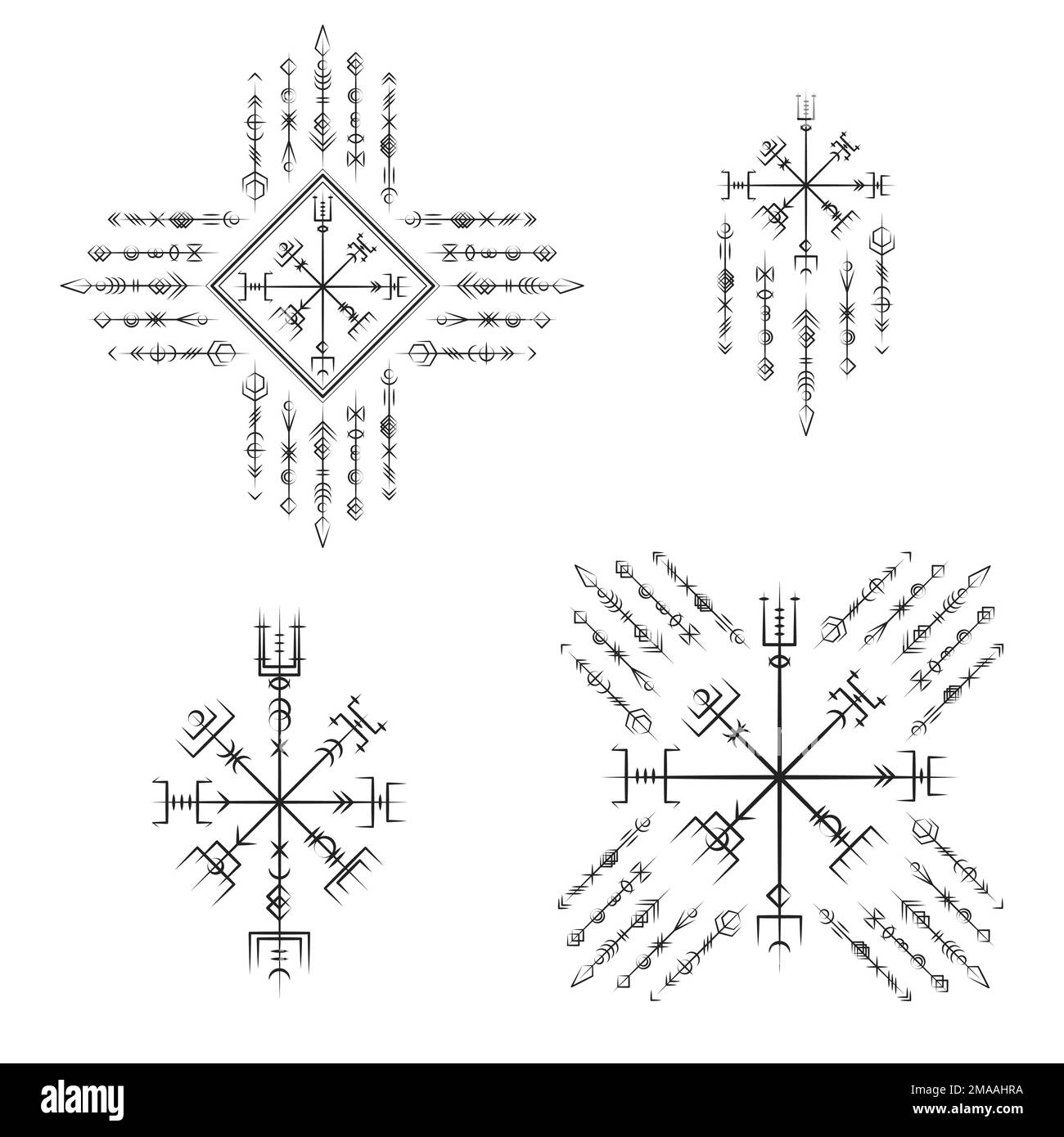 Runic symbols hi-res stock photography and images - Alamy