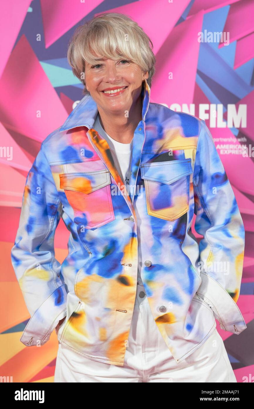 Emma Thompson poses for photographers at the photo call for the film ...