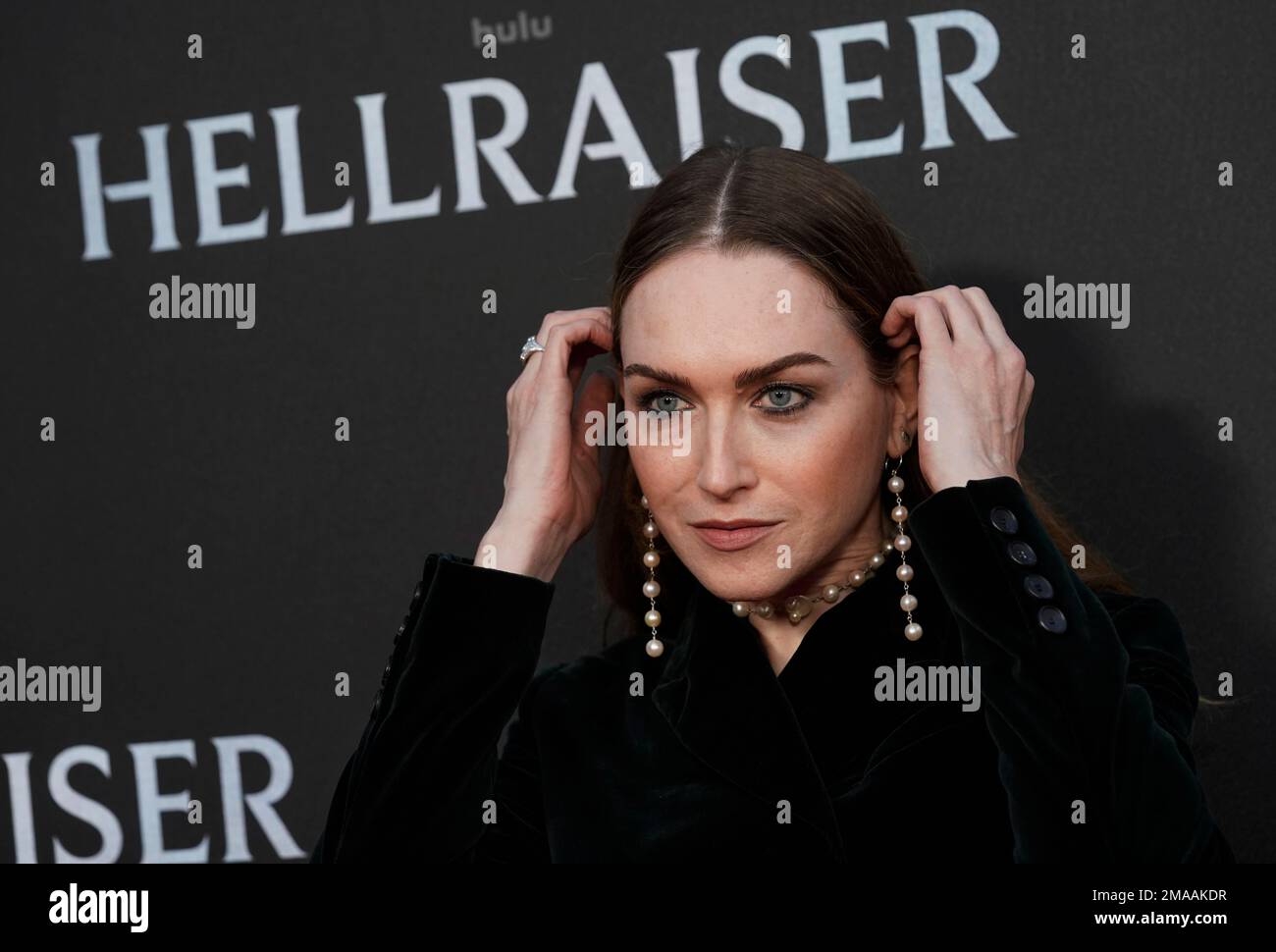 Jamie Clayton, who plays Pinhead in a Hulu reboot of Jamie Clayton, who plays Pinhead in a Hulu reboot of