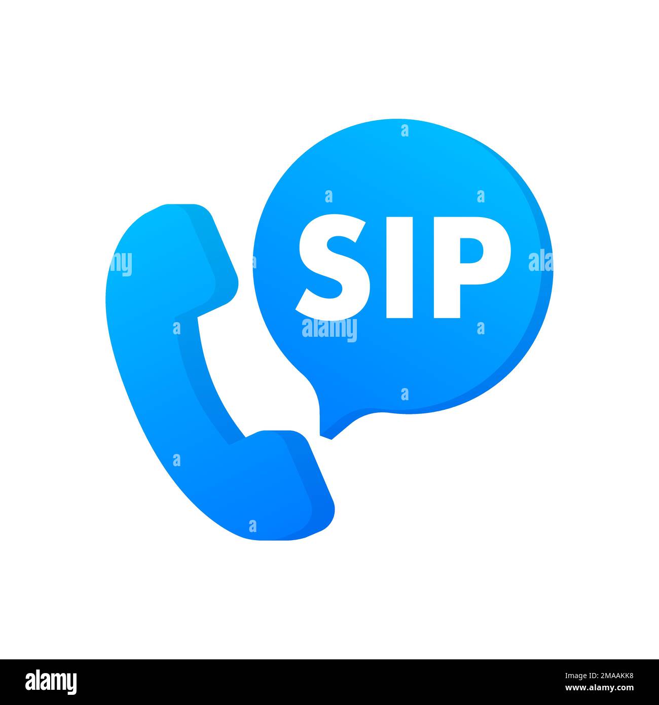 Sip call icon, sign, label. Vector stock illustration Stock Vector ...