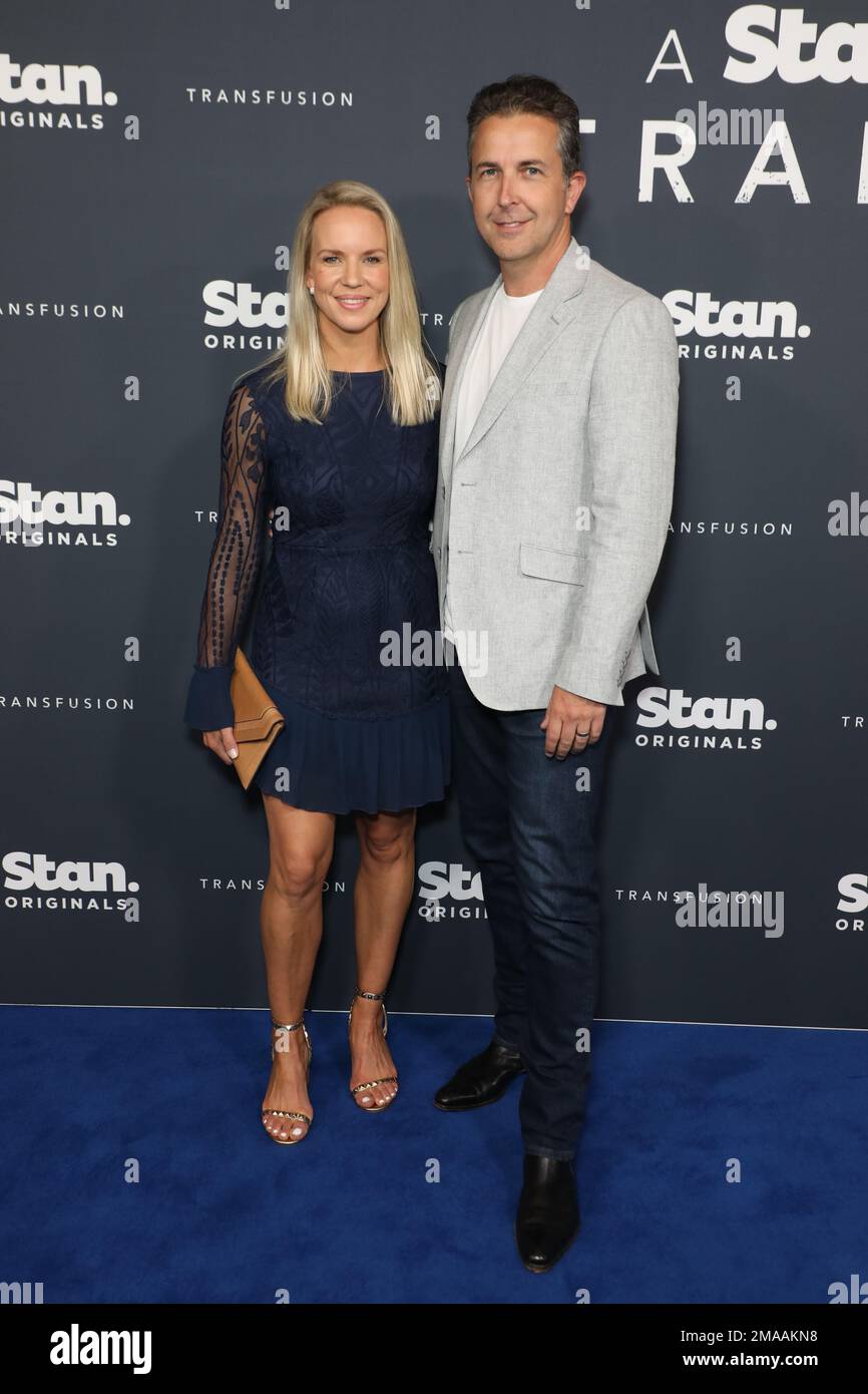 Sydney, Australia. 19th January 2023. Jessica Napier arrives on the red ...