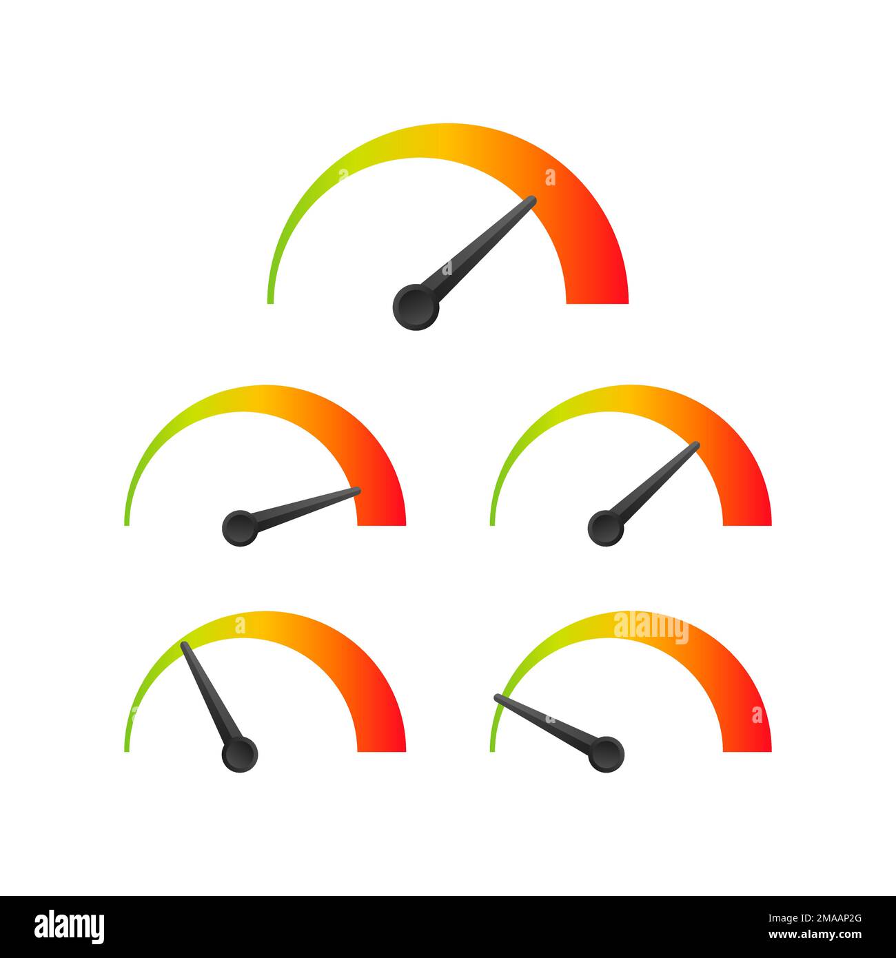 Rating customer satisfaction meter. Different emotions art design from ...