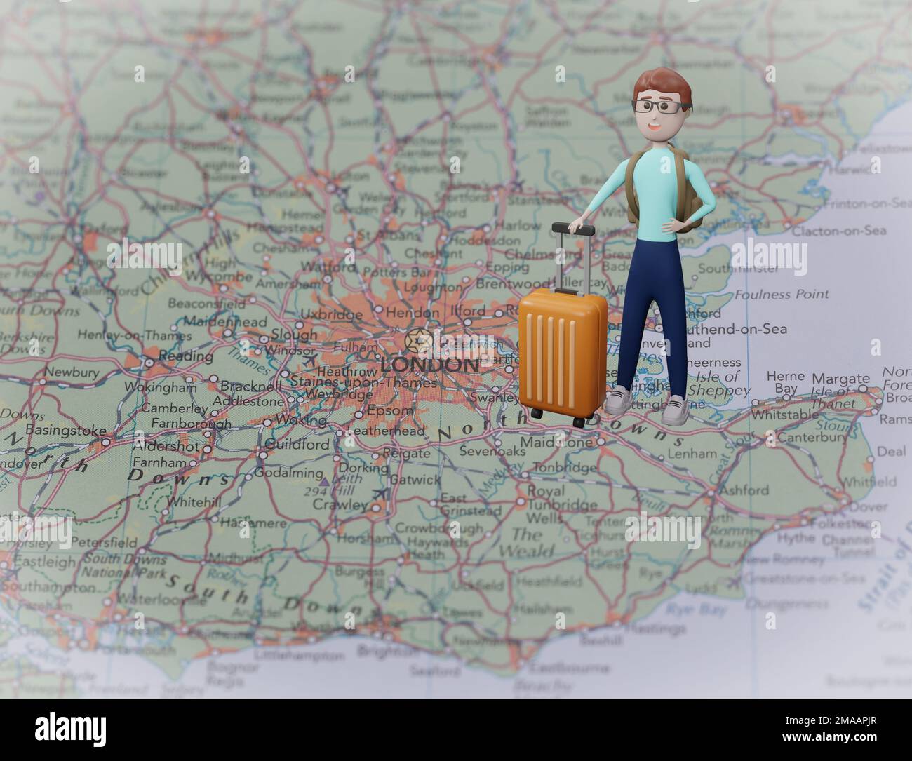 London map stand hi-res stock photography and images - Alamy