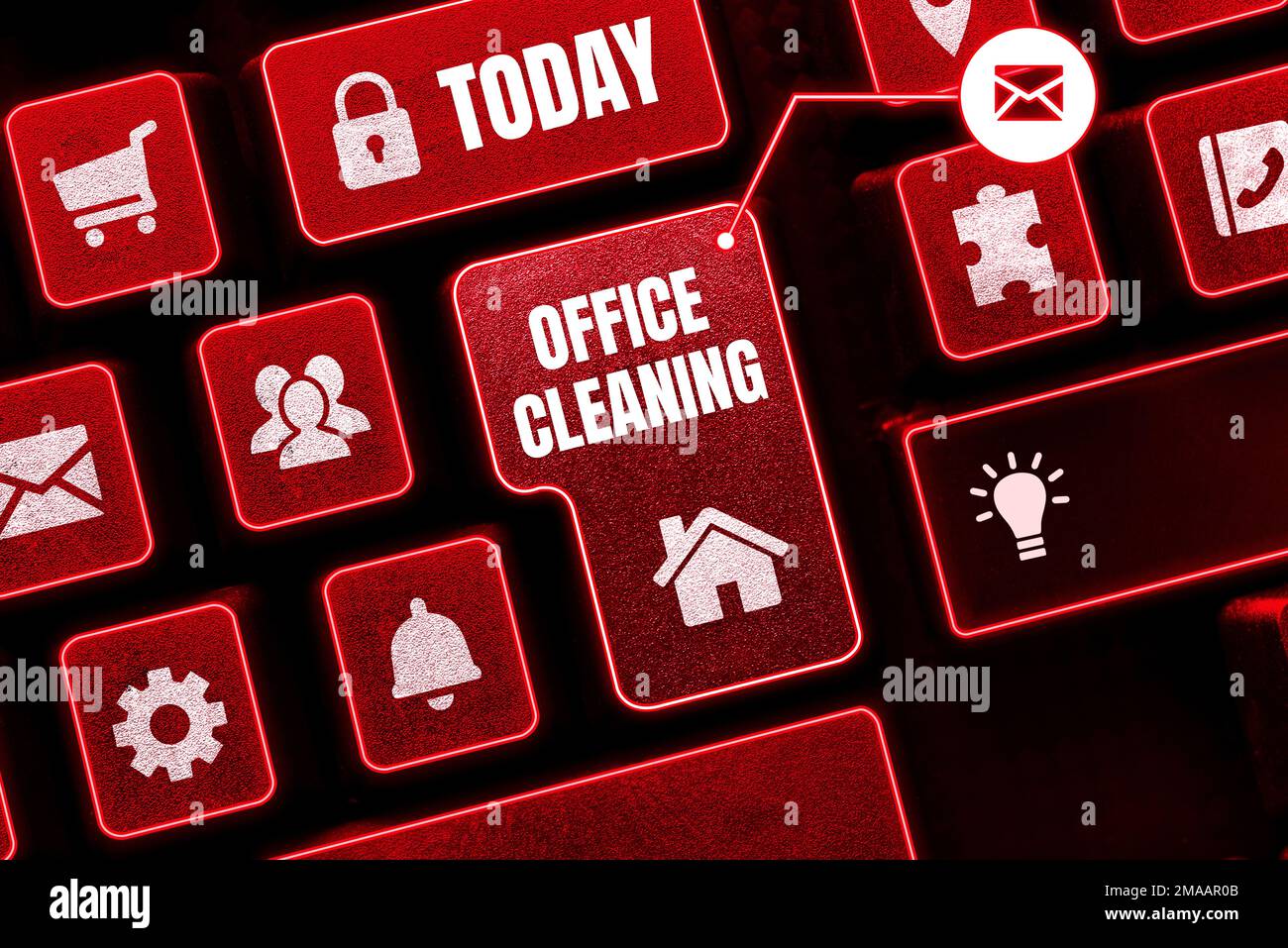 Inspiration showing sign Office Cleaning. Word Written on the action or ...