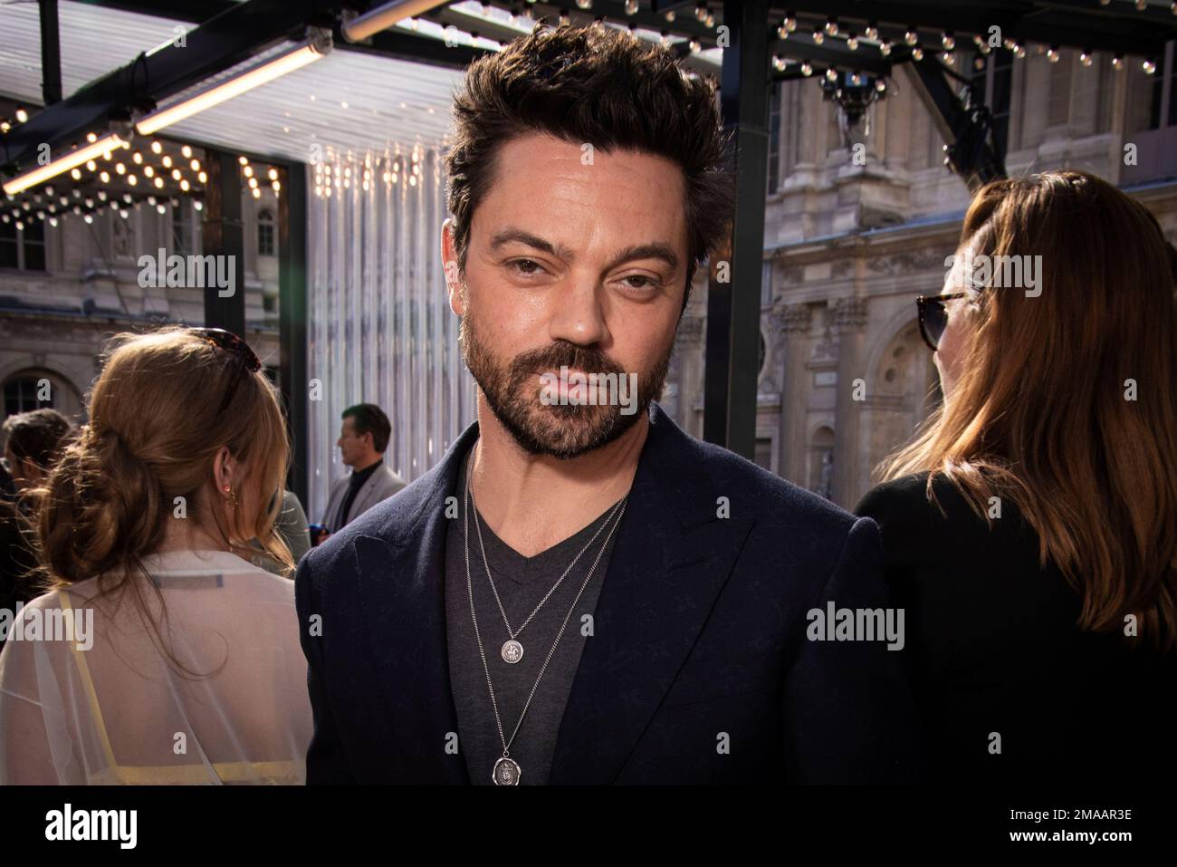 Dominic Cooper arrives for the Louis Vuitton ready-to-wear Spring ...