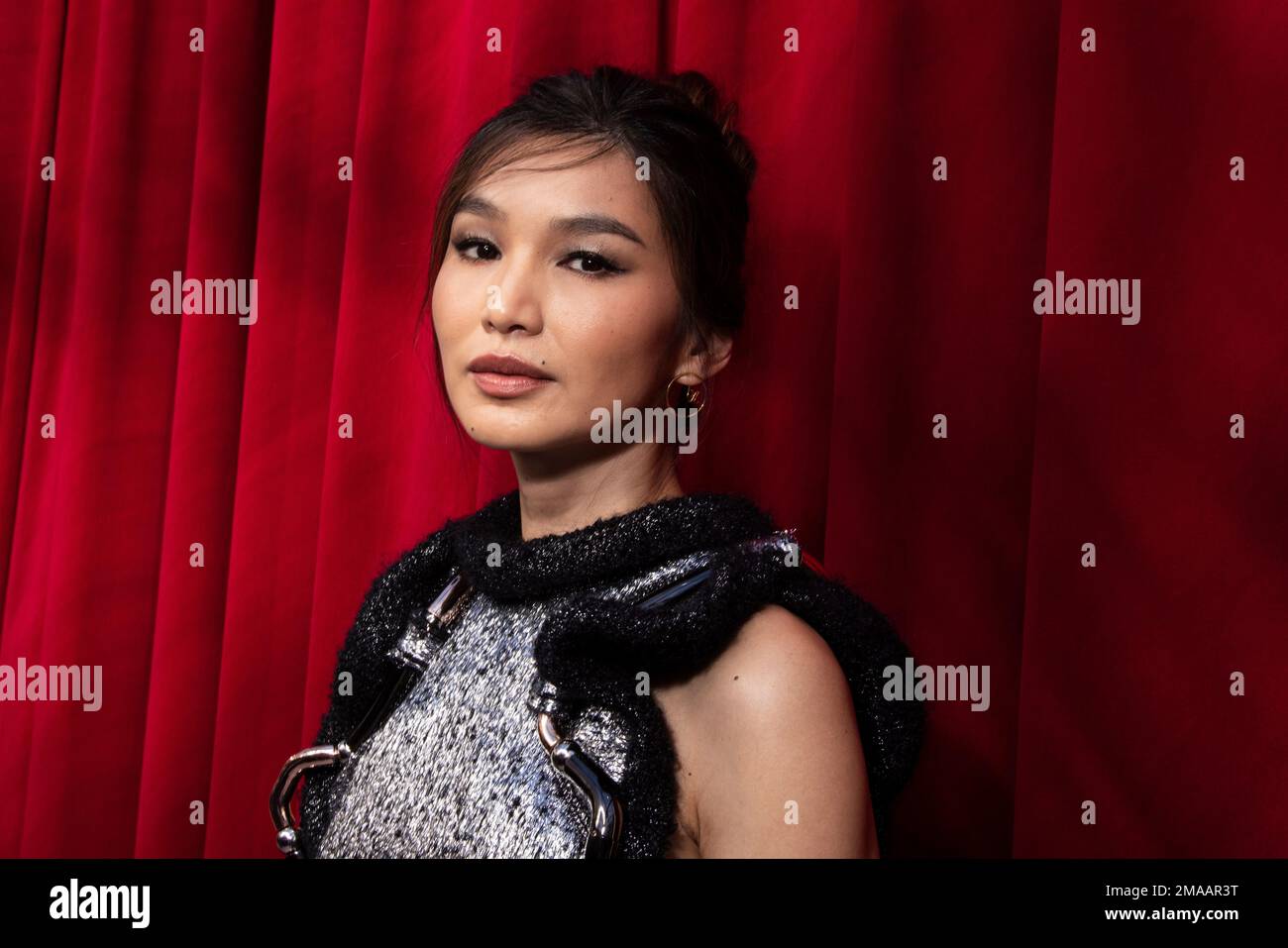 Gemma Chan arrives for the Louis Vuitton ready-to-wear Spring/Summer ...