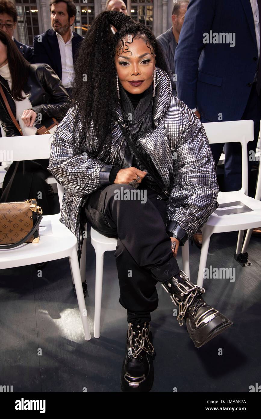 Jane Jackson arrive for the Louis Vuitton ready-to-wear Spring/Summer ...