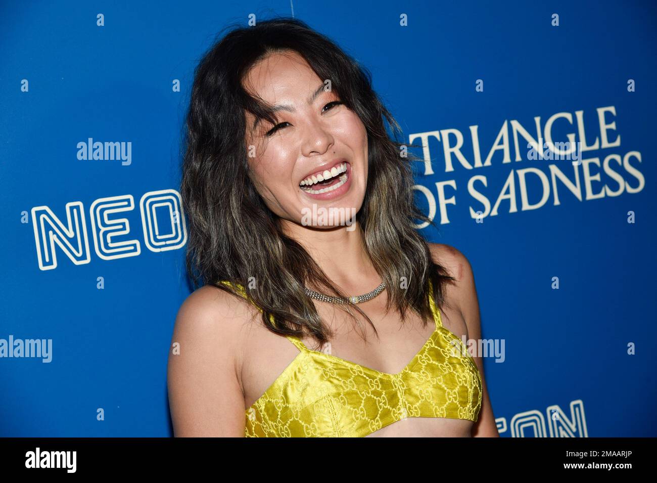 Nicole Kang attends a special screening of "Triangle of Sadness" at ...