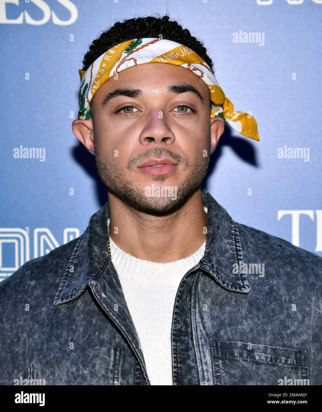 Nick Creegan attends a special screening of "Triangle of Sadness" at ...