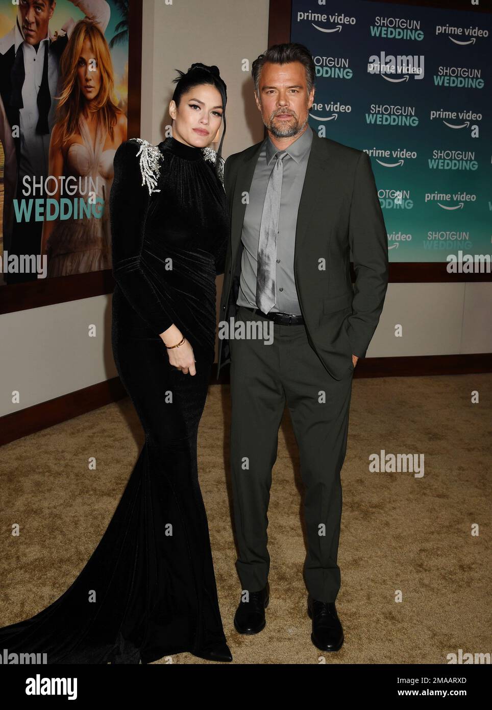 HOLLYWOOD, CA - JANUARY 18: (L-R) Audra Mari and Josh Duhamel attend ...