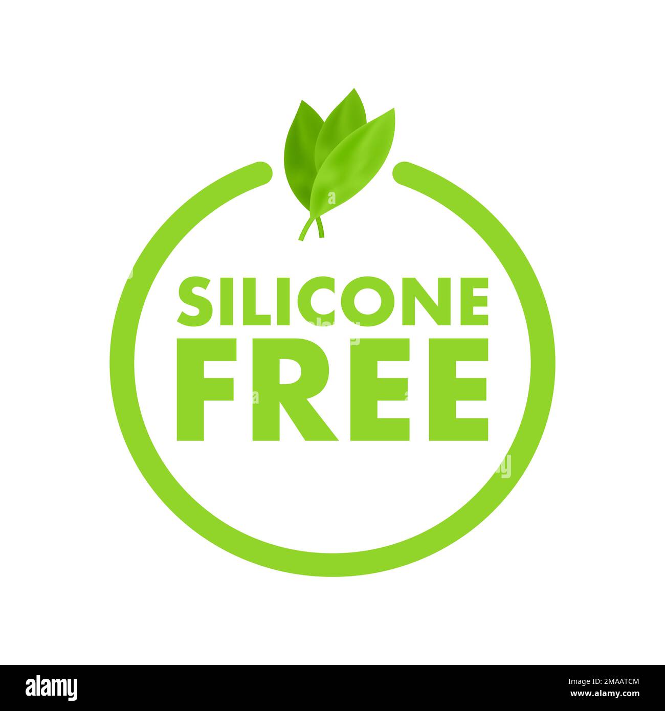 Silicone free sign, label. Silicone free icon. Vector stock ...